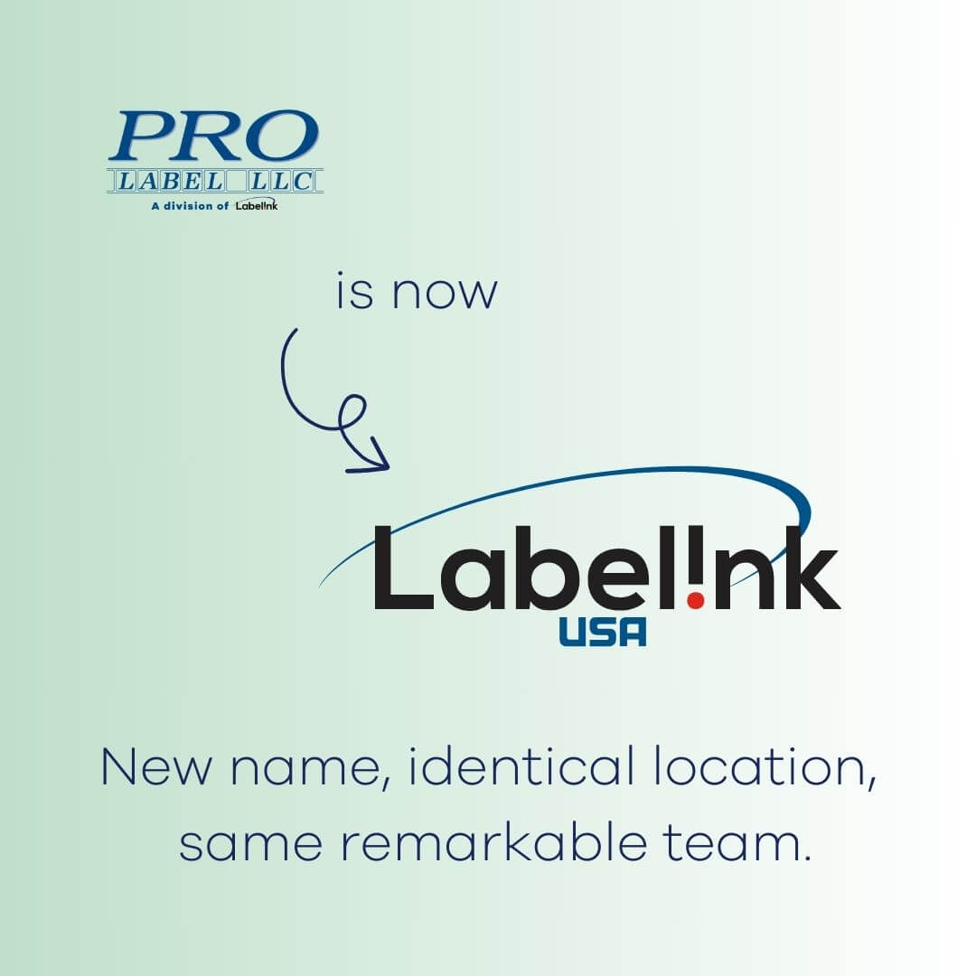 Pro Label LLC is now Labelink USA - Labelink